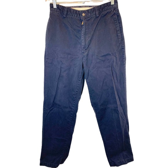 Polo Ralph Lauren | Pants | Polo Ralph Lauren Chino Gordon Vintage Pants Work Pant Navy Blue ...